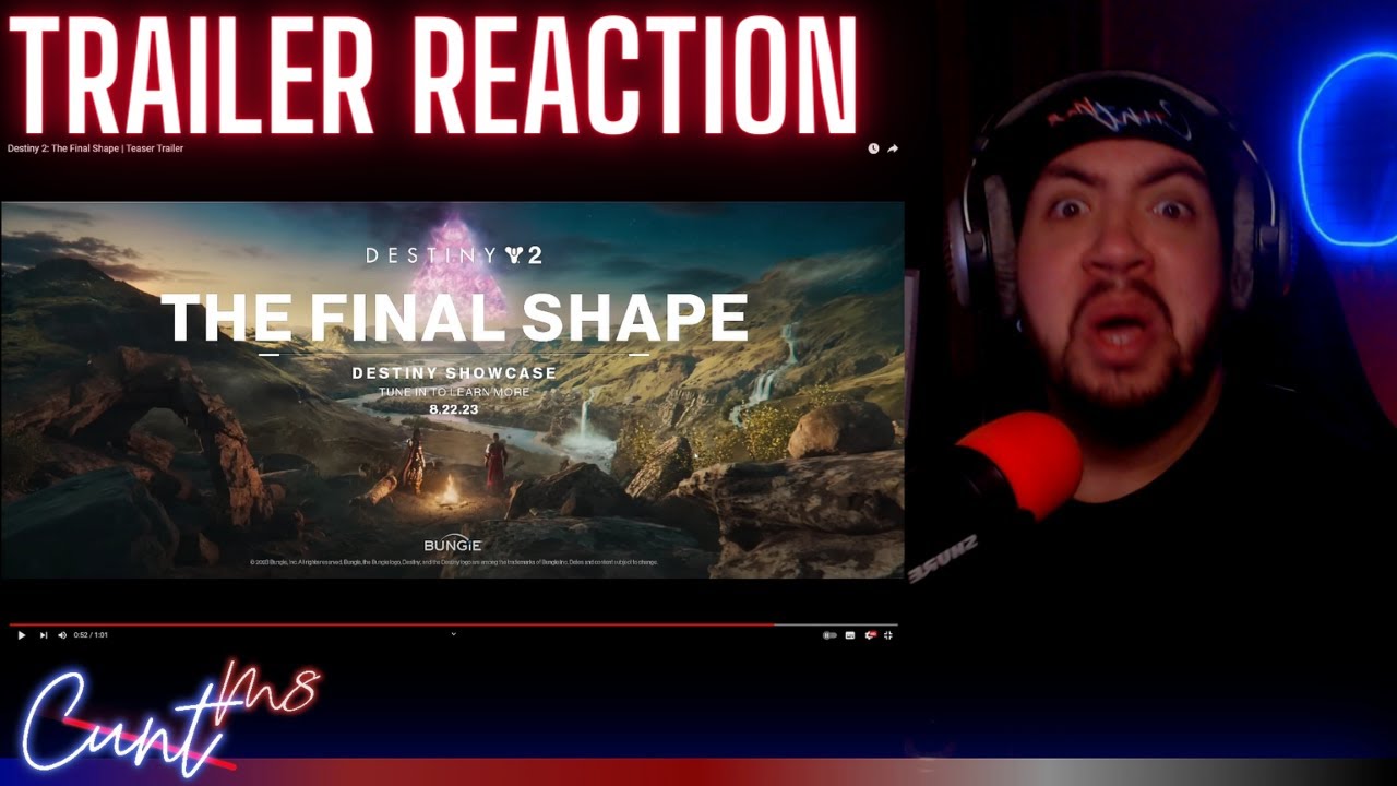 DESTINY 2 The Final Shape Teaser Trailer Reaction - YouTube