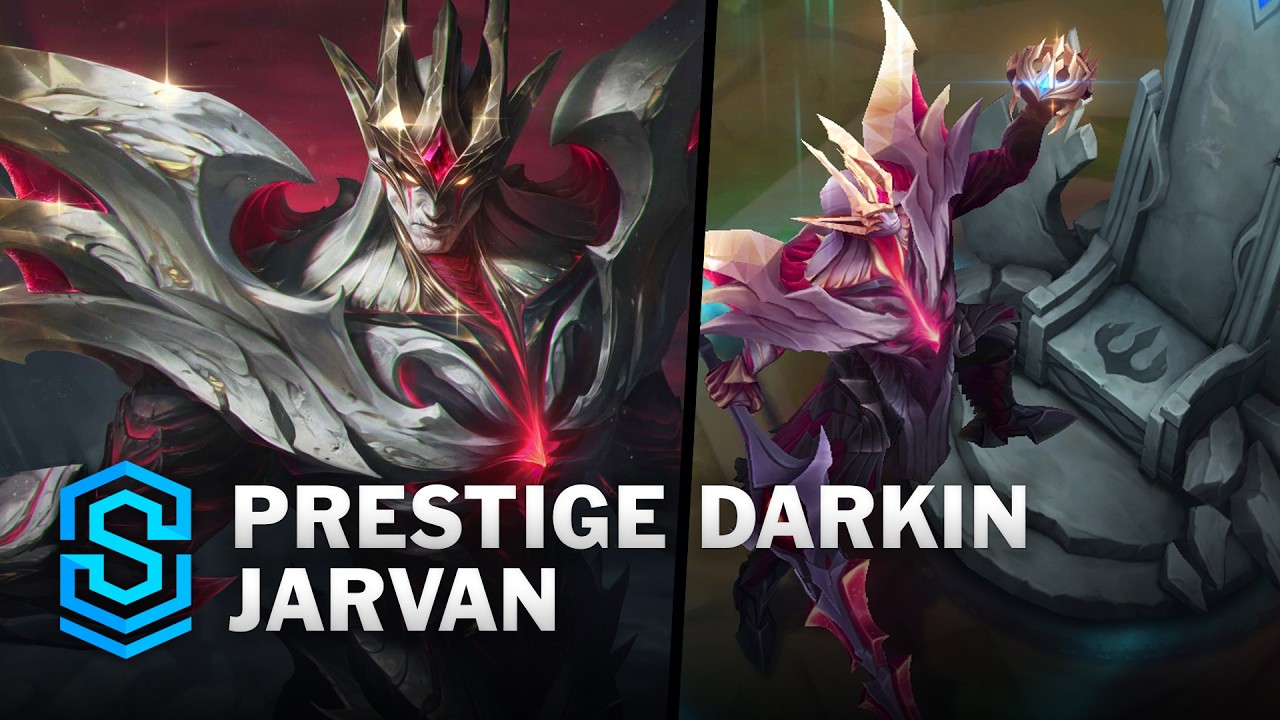 Prestige Visions of the Fallen Jarvan Skin Spotlight - Pre-Release - PBE Preview - League of ...