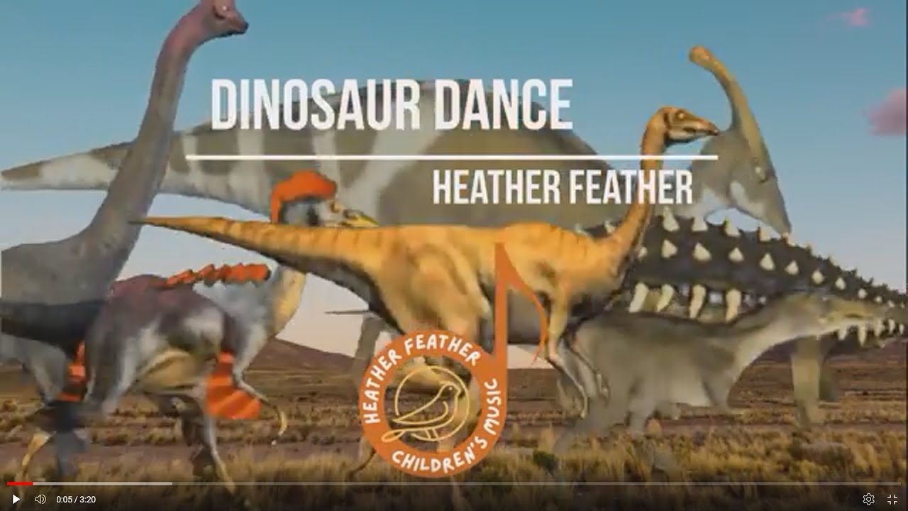 Dinosaur Dance: Educational Music and Movement for Kids! - YouTube