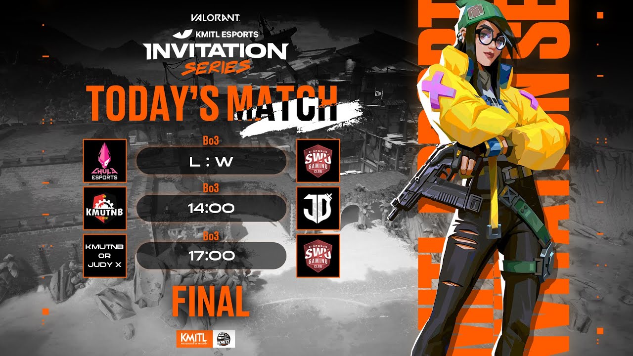 [ LIVE ] KMITL INVITATION SERIES ( VALORANT ) DAY 3 - YouTube