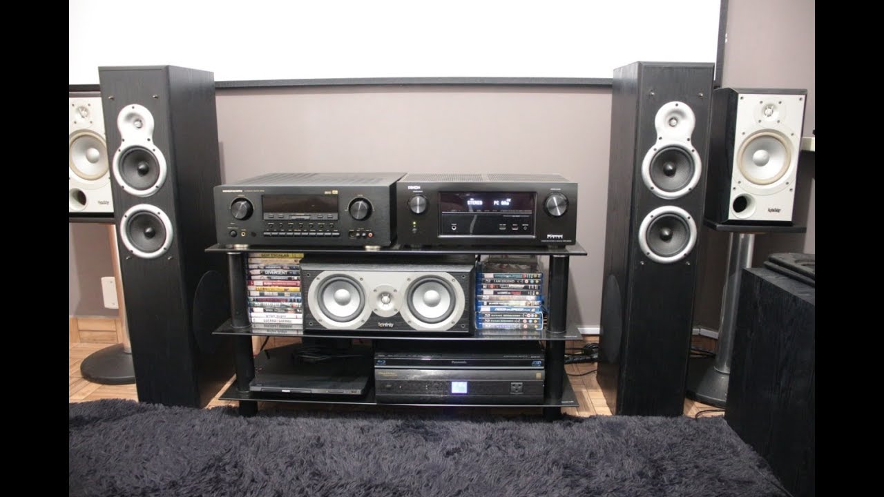 Audiofile 583 XT + Denon x2000 - YouTube
