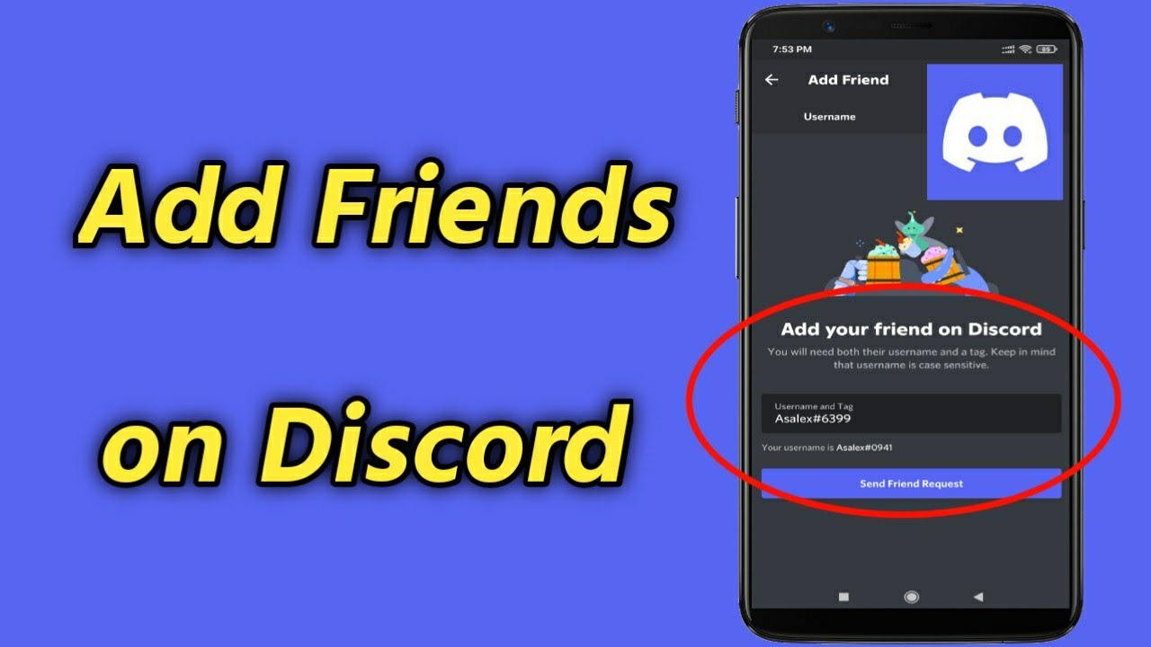 How to Add Friends on Discord Mobile | Add Friend on Discord - YouTube