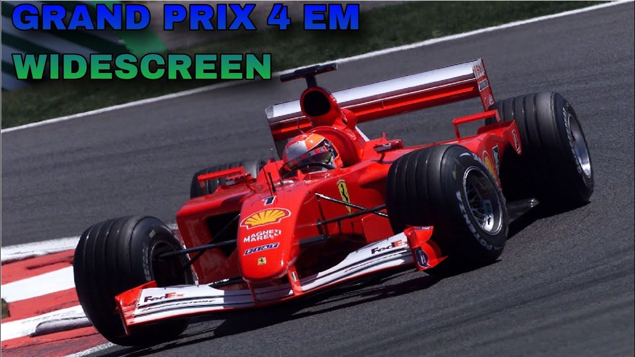 como deixar o grand prix 4 em widescreen - YouTube