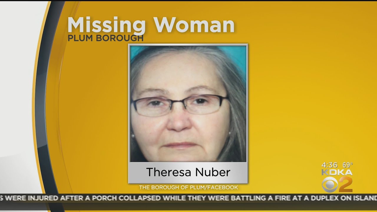 Plum Police Search For Missing 62-Year-Old Woman - YouTube