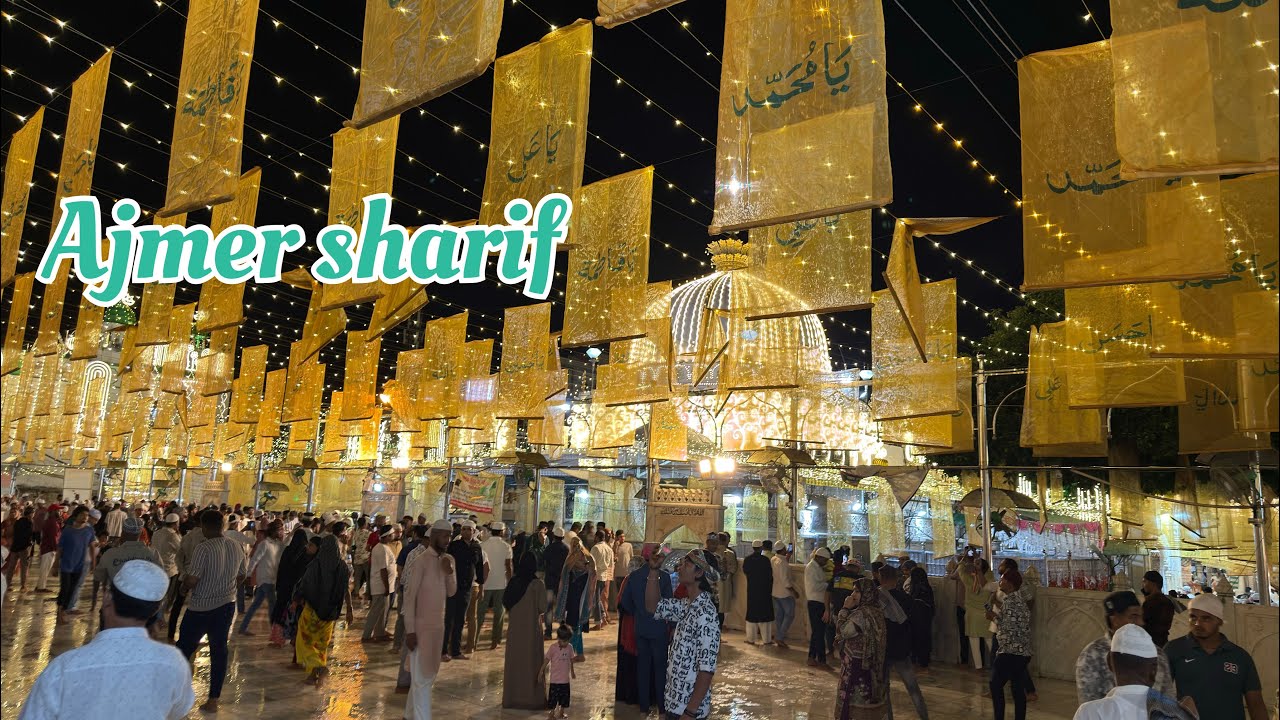 💫Ajmer sharif ki galiya saj gai hai // Anasagar // 2.5 Din ki zhopadi ...