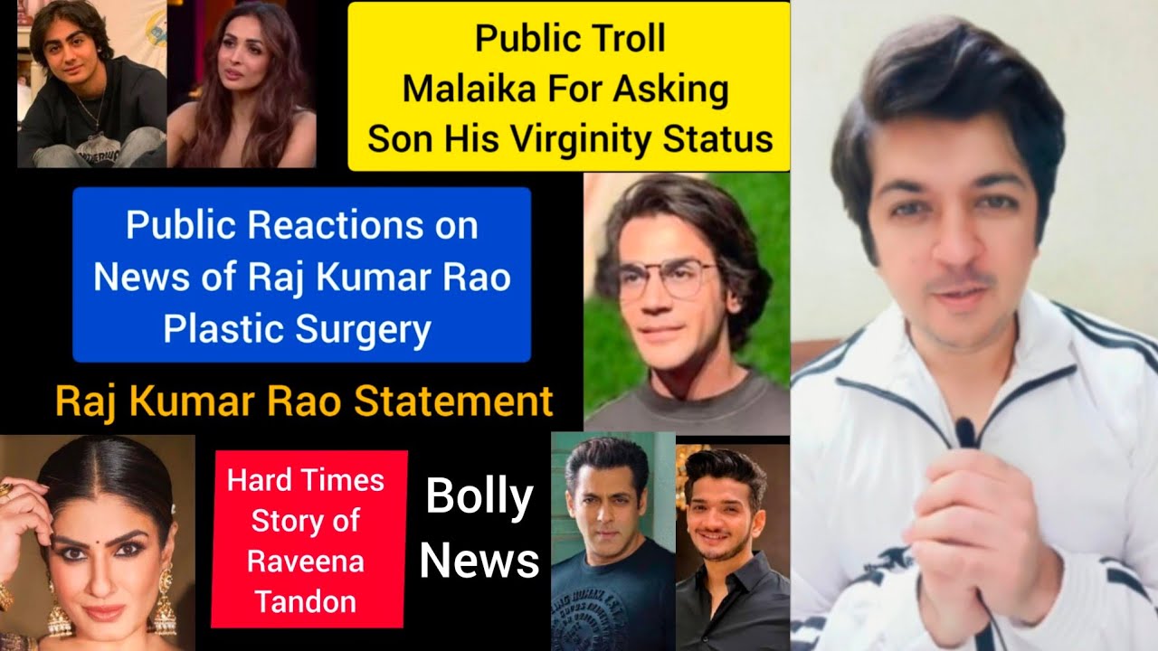 Public Troll Malaika | Public Reactions on Raj Kumar Rao Plastic ...