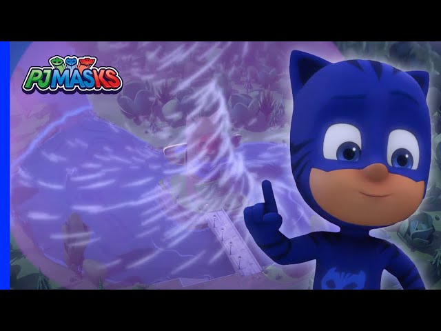 Daring Spinning Tornado Move! 🌪️ | PJ Masks - Videos For Kids