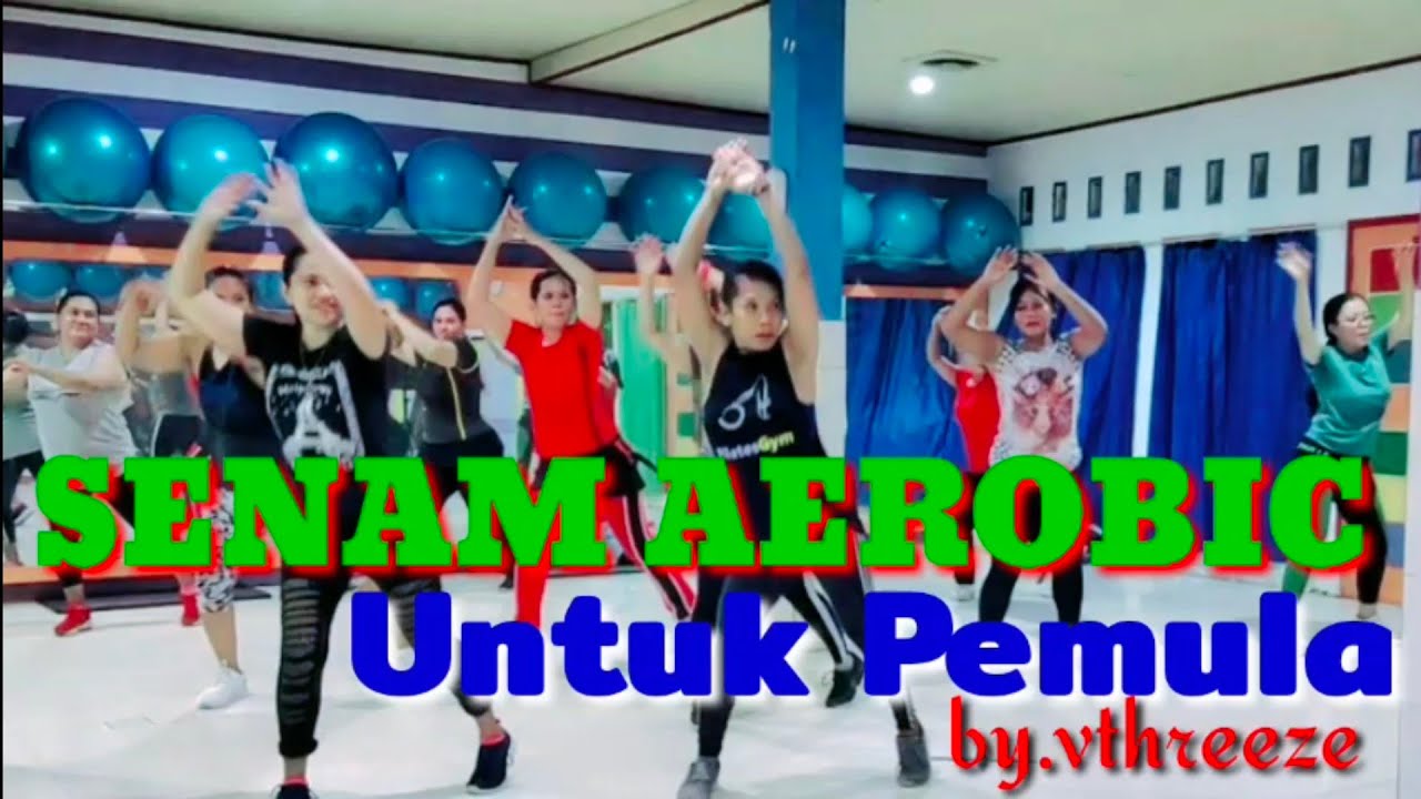 SENAM AEROBIC UNTUK PEMULA cara langsing cepat (Hot Aerobic) - YouTube