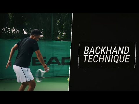 Backhand Technique for Beginner by Coach Andrian Raturandang Feat ...