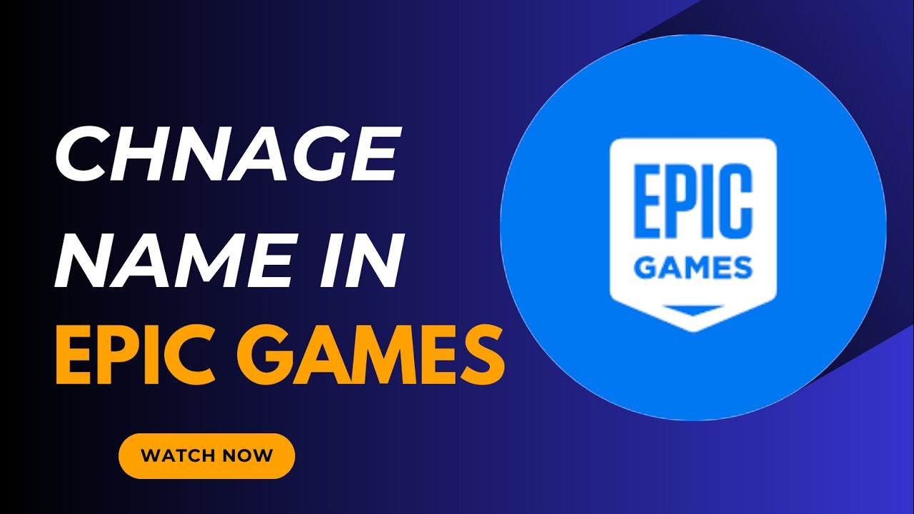 How to Easily Change Your Epic Games Display Name - Here's How - 2025 ...