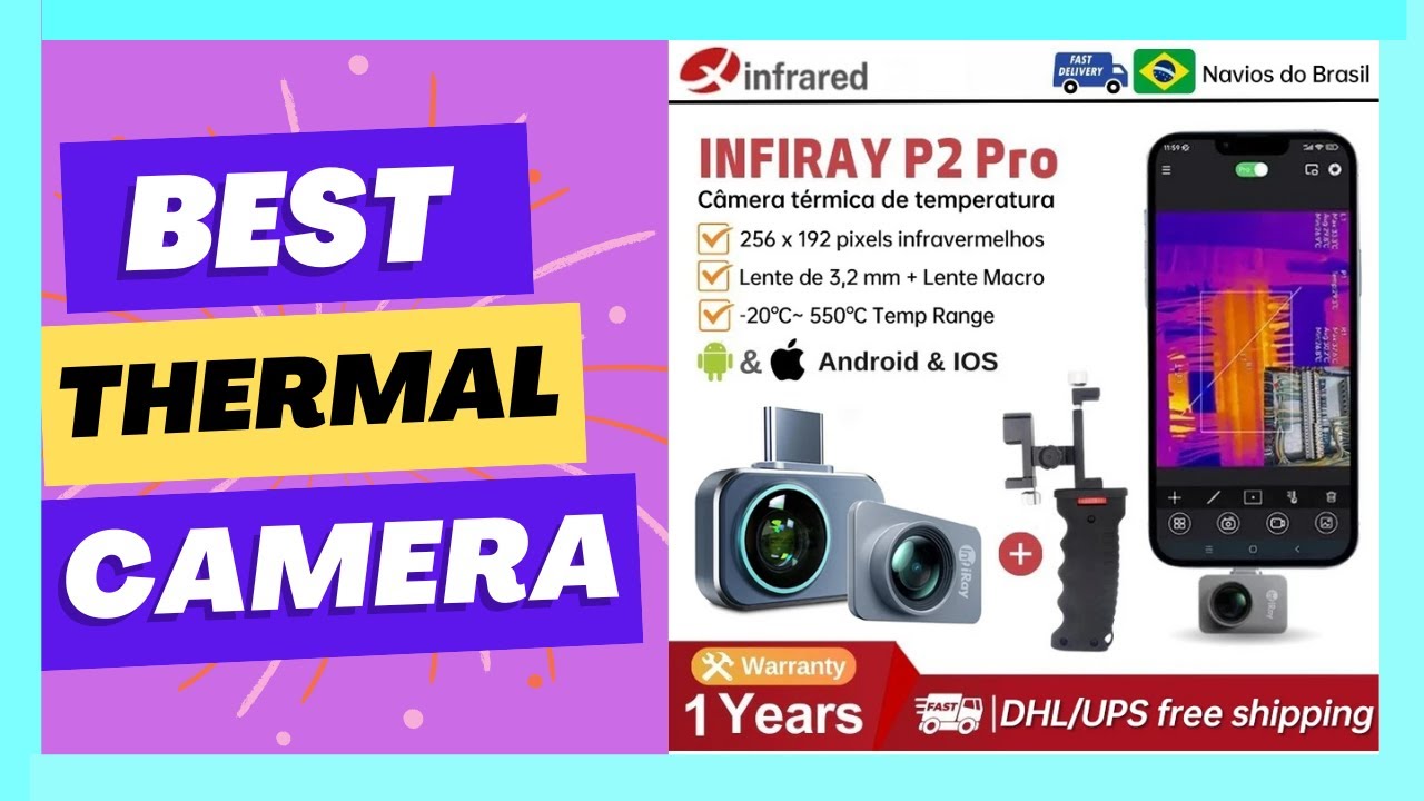 InfiRay P2 Pro Thermal Camera for Phone Infrared Thermal Imager PCB ...