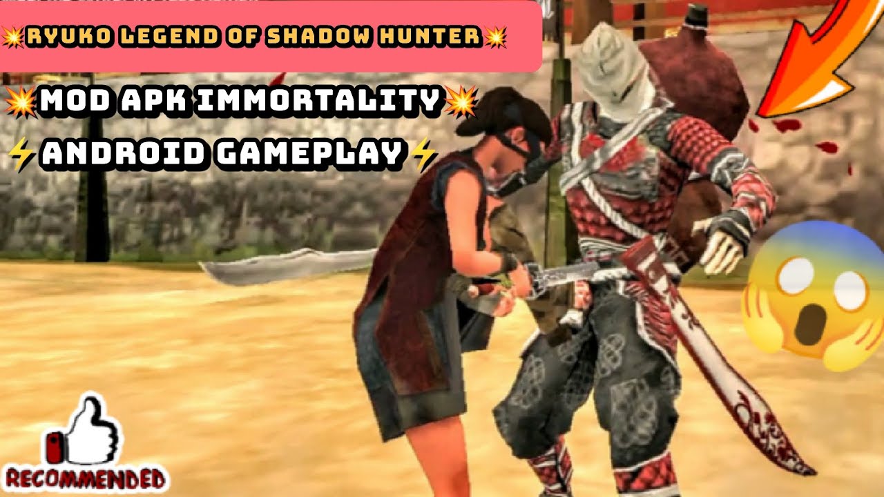Ryuko Legend of Shadow Hunter Mod Apk Immortality 2022 Android Gameplay ...