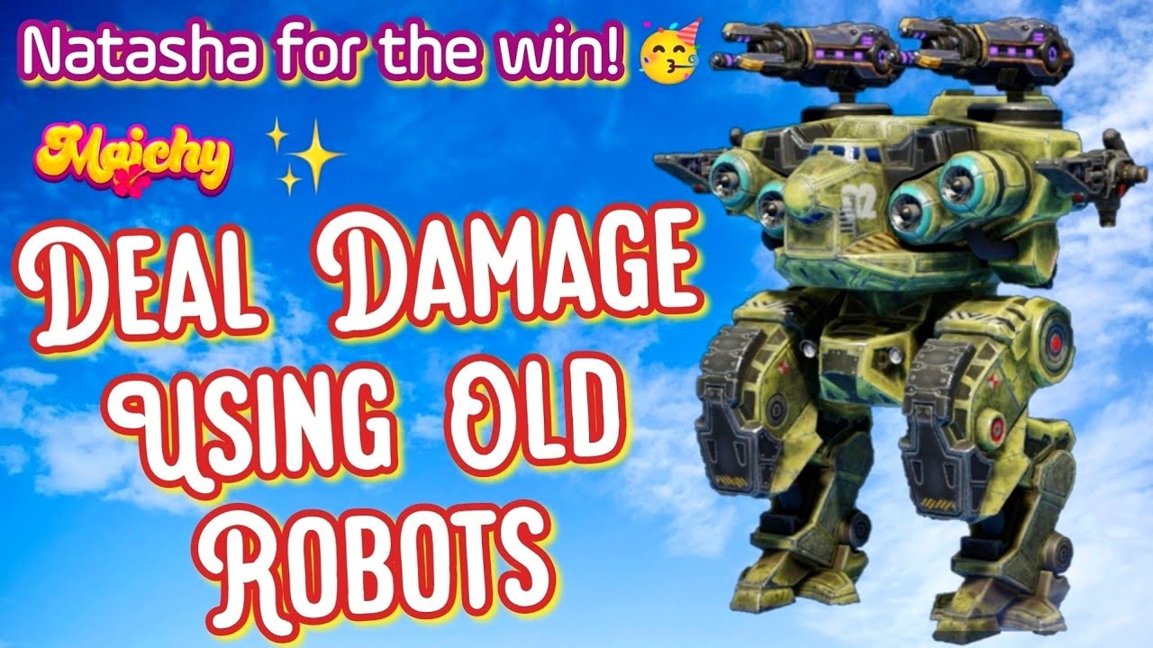 War Robots – A Girl Is Doing The Tasks – Deal Damage Using Old Robots ...
