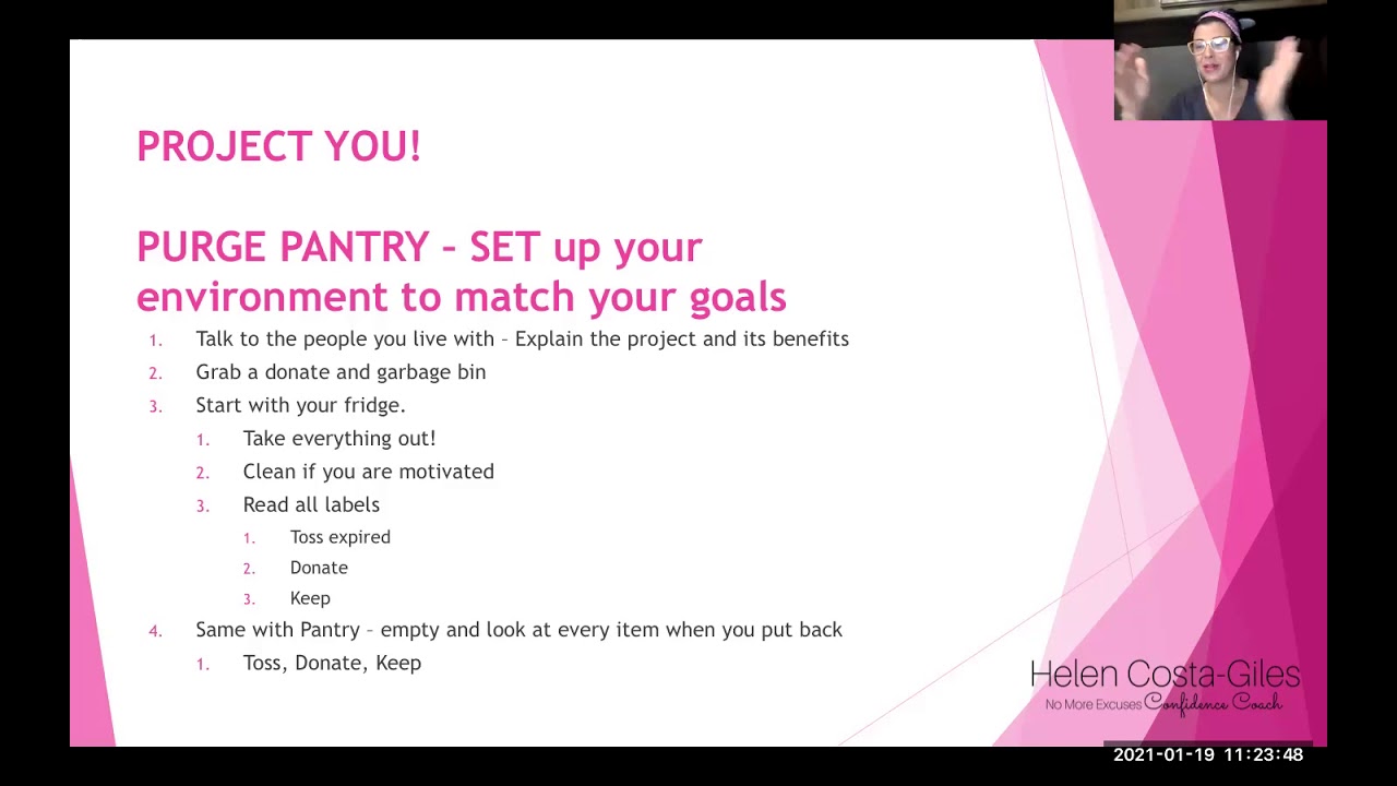 Pantry Purge Project - YouTube