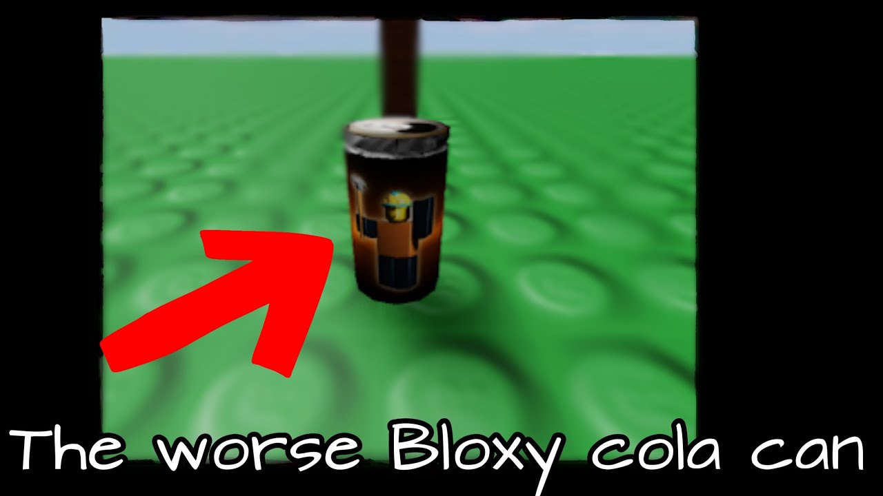 The worse Bloxy cola can - YouTube