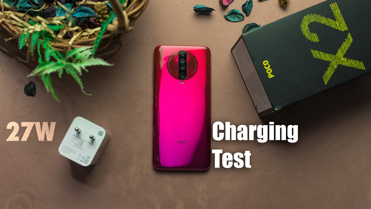 POCO X2 Charging Test - is this 27Watt Fast Charger Usefull?? - YouTube