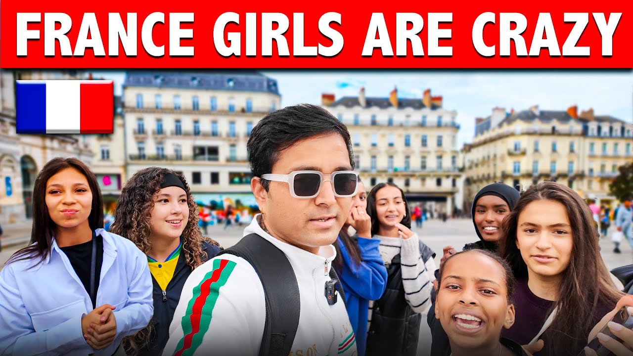 WHY France Beautiful Girls Are Too Much Crazy🤩| Public reaction | Speak with French girls in ...