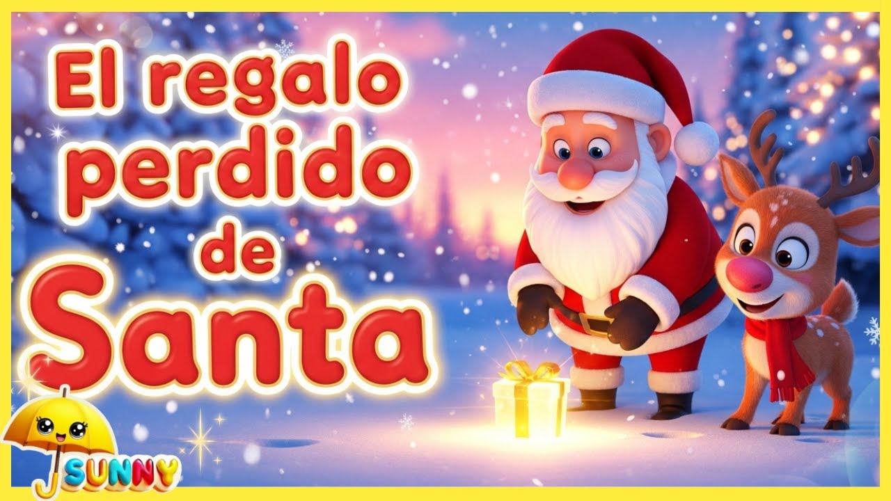 El regalo perdido de Santa 🎁 | Cuento de Navidad alegre para niños ...