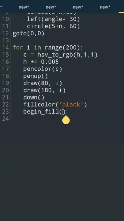 Python Turtle Graphic Design😜😜🥰🥰 Python Coding Status 😍😜 Shorts Programming Turtle Python