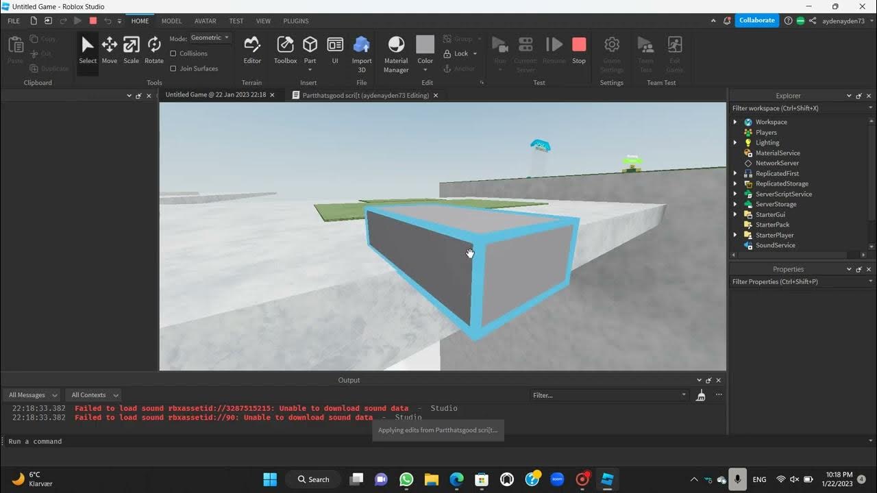 Roblox scripting ServerScriptService - YouTube