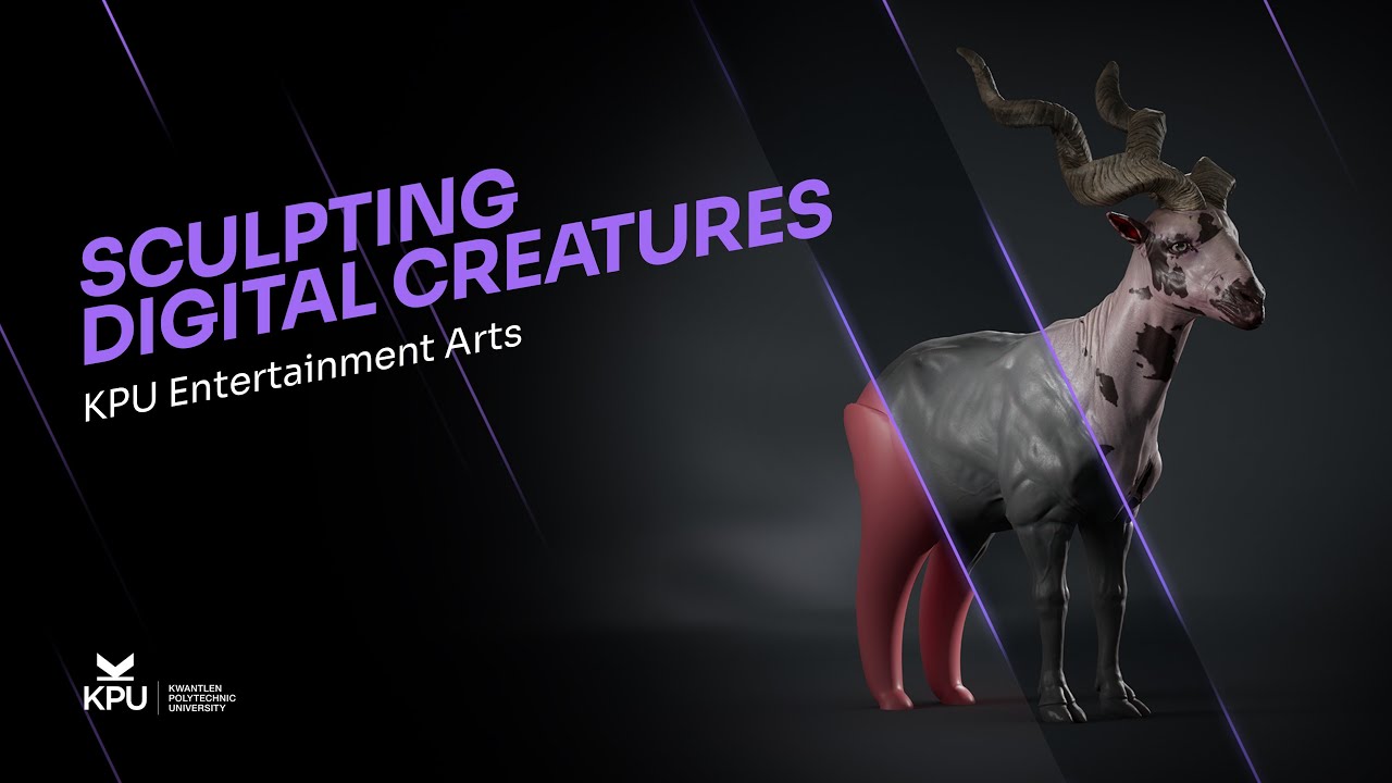 KPU Entertainment Arts Workshop: " Sculpting Digital Creatures" by ...