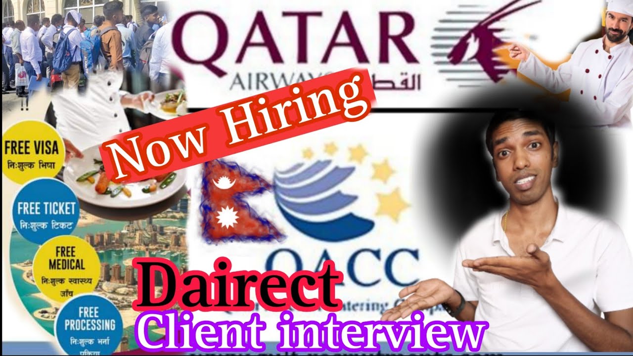 Qatar Airways cattaring cumpany job opening || QACC | QATAR Airways job ...