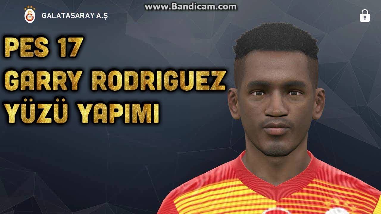 PES 17 Garry rodriguez yüzü yapımı - YouTube