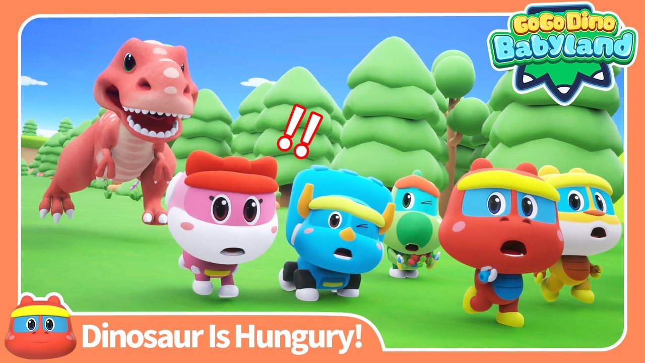 Learn Fruits w/ Go Go Dino Babyland | Dinosaur Is Hungury ...