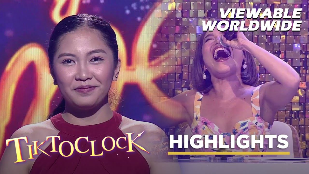 TiktoClock: Diana Agustin, kaya bang sabayan sa BIRITAN si Jessica ...