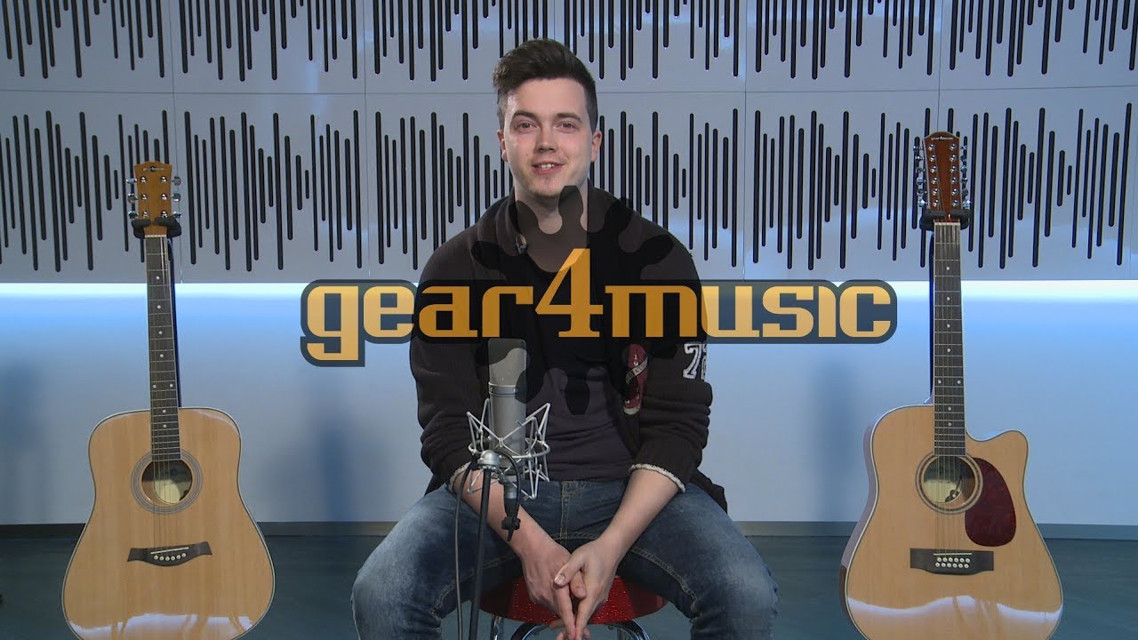 Dreadnought 6 string and 12 string Acoustic Guitar Comparison - YouTube