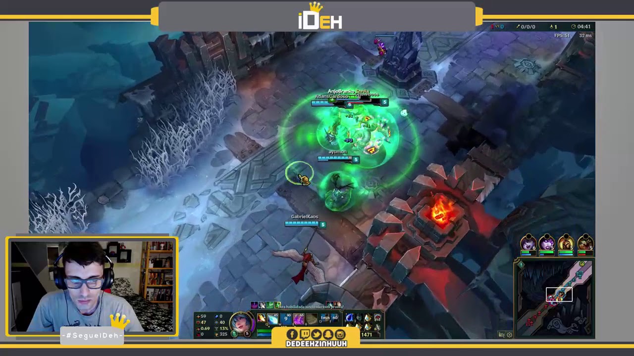 🔴 -- 109 -- Sona + Abraço de Seraph = Imortalidade -- League of Legends ...