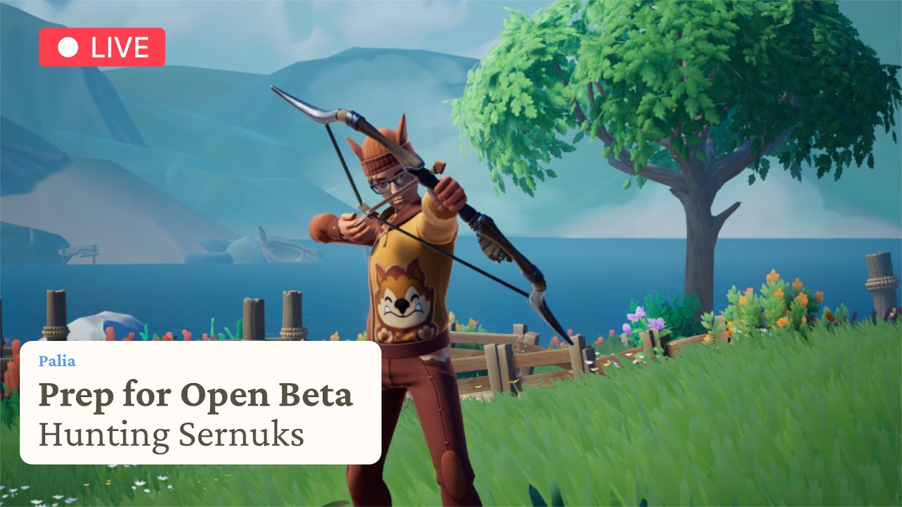 🔴 Calm Sernuk Hunting and Reaching Level 10 in Palia 🏹🦌🪙 Preparing for ...