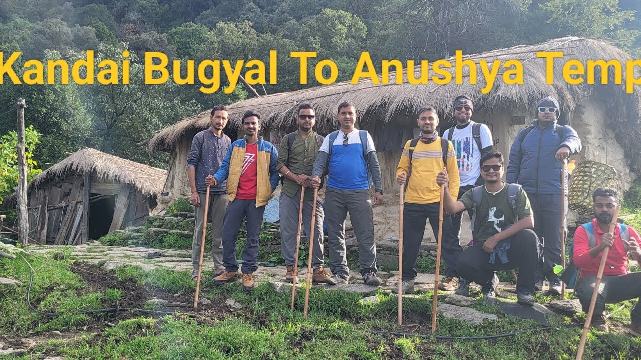 Episode:- 4 Kandai Bugyal to Anushya Devi Temple!! Rudronath trek 2024 ...