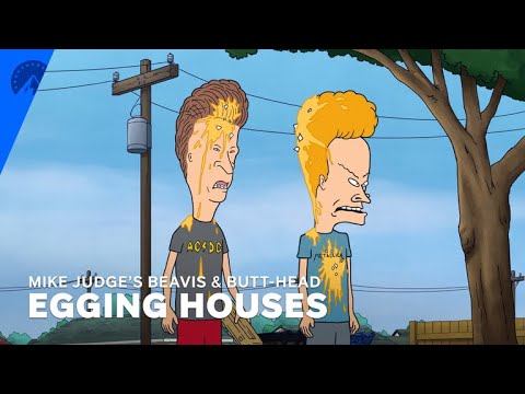 Mike Judge's Beavis And Butt-Head | Egging Houses (S2, E3) | Paramount+ ...