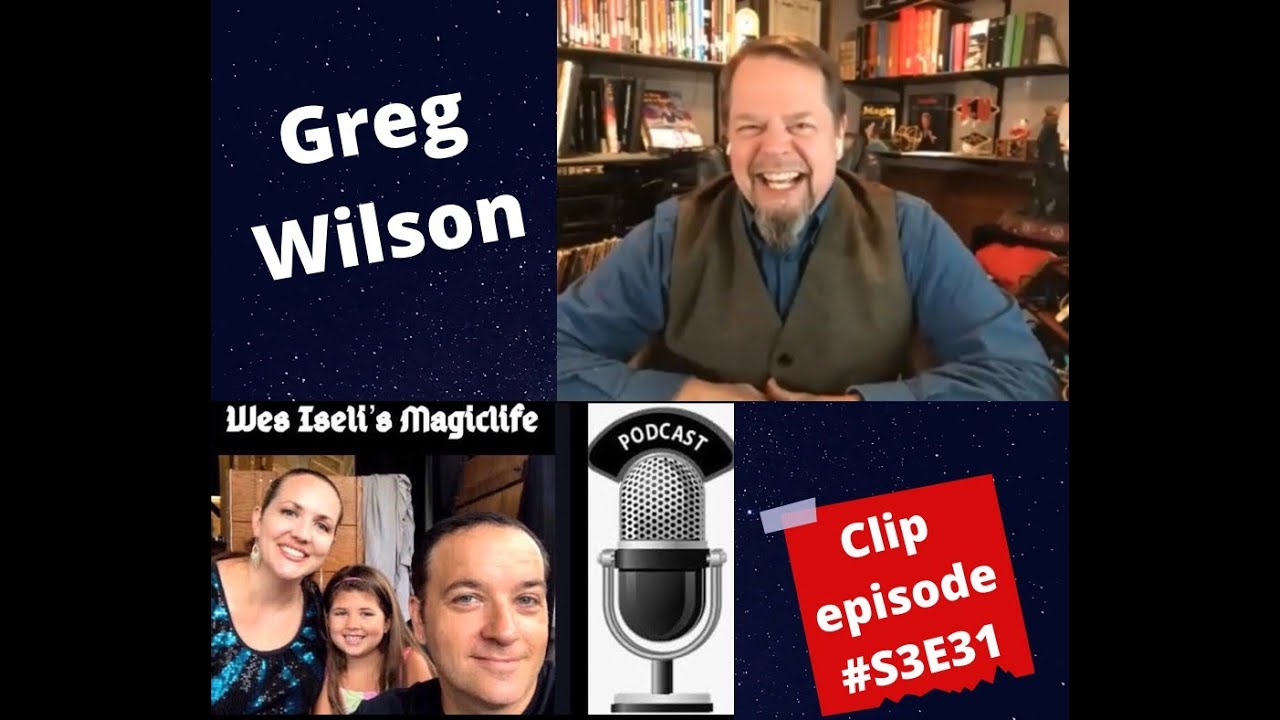 Greg Wilson talks about growing up in a magic house - YouTube