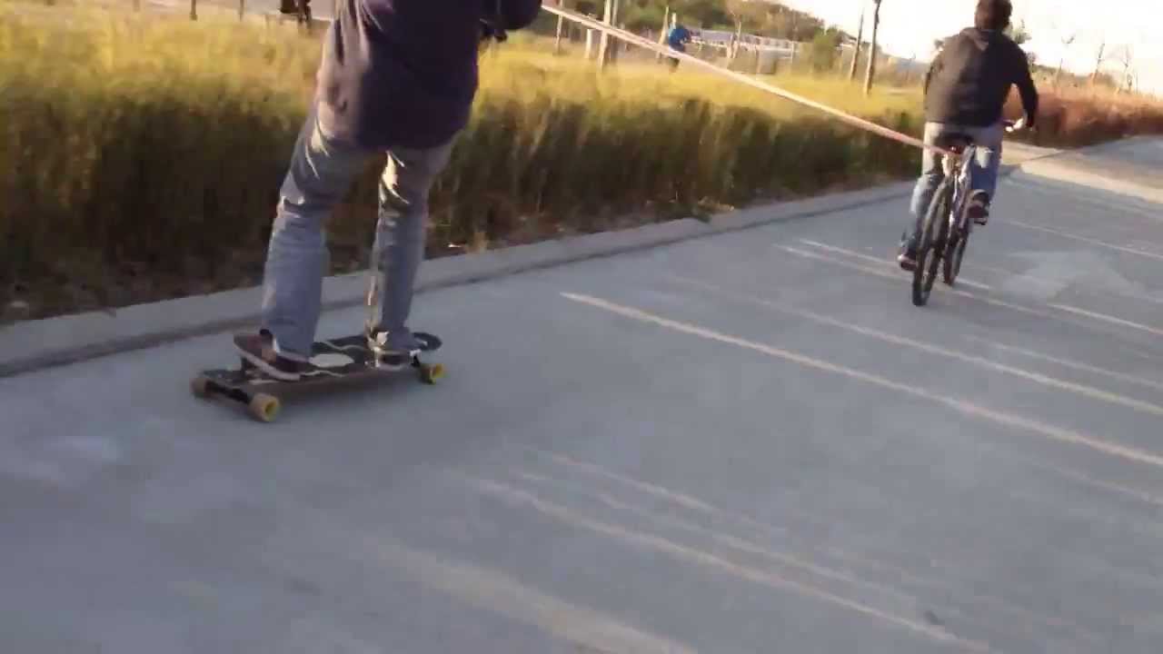 Street surfing - YouTube