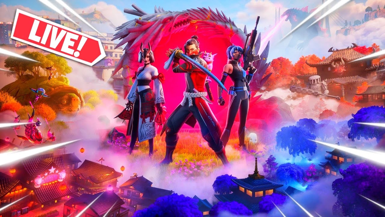 🔴LIVE FORTNITE - YouTube