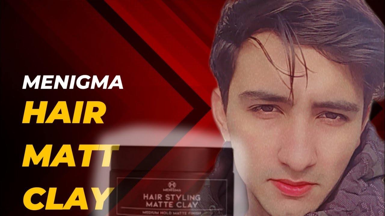REVIEW OF HAIR MATTE CLAY FROM "MENIGMA" ||| Jawad saleem vlogs vlog ...