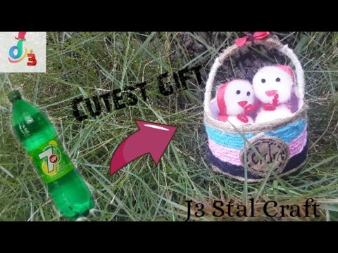 #J3 Stal Craft#Craft videos#Best out of waste# how to make cute gift ...