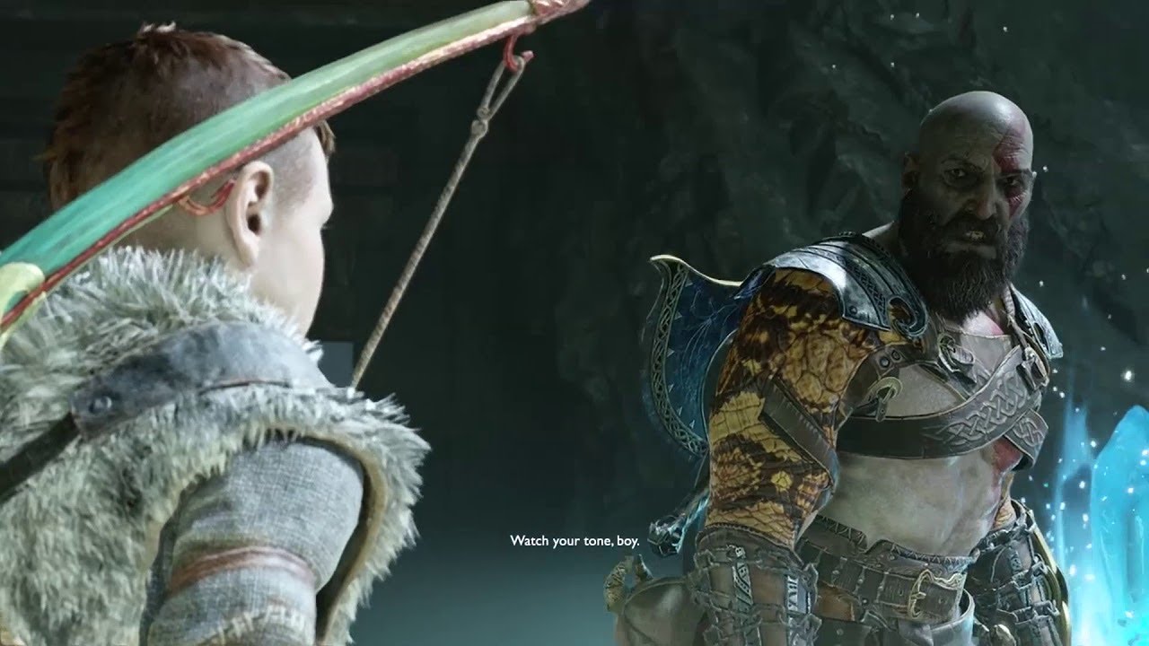 Kratos To His Son: WATCH YOUR TONE BOY! God Of War ULTRA Graphics [4K ...