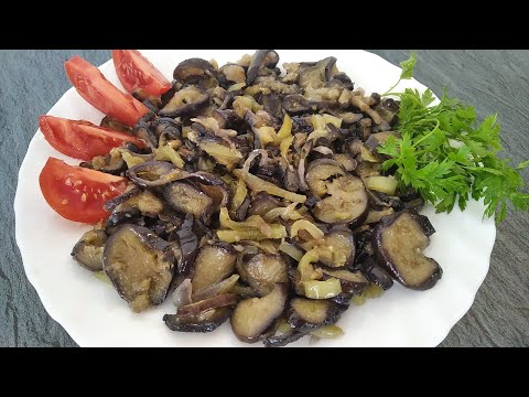 Az Ərzaqla Çox Ləzzətli  Baimcan Qovurmasi.Badimcan Yeməyi.