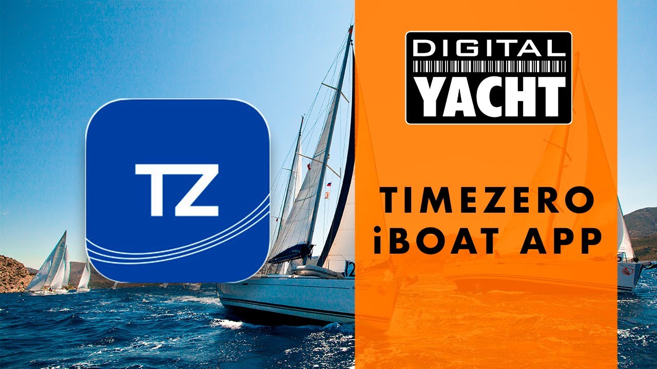 TZ iBoat app with Digital Yacht - YouTube