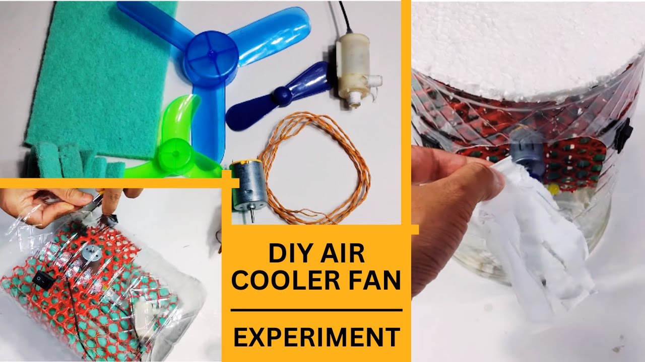 DIY Air Cooler Hack: Guide to Making Your Own Air Cooler with a DC ...
