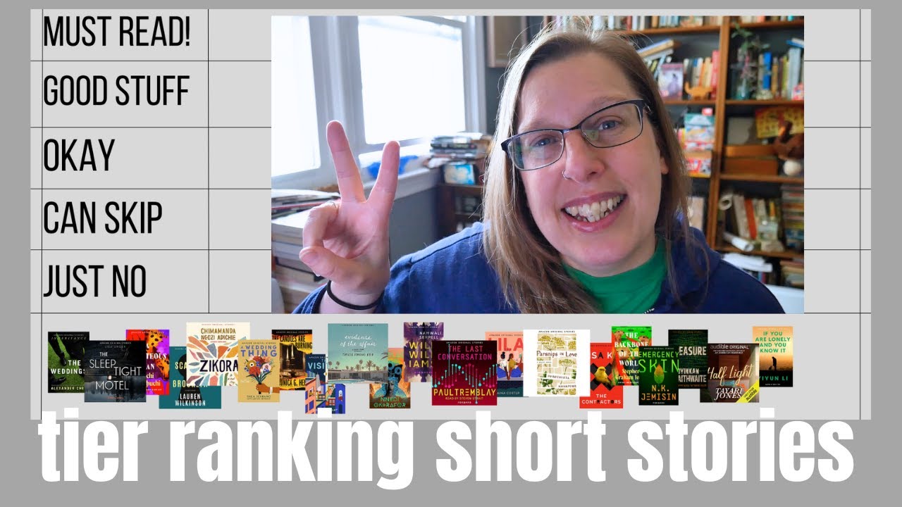 Tier Ranking Short Stories | I rank all 20 books I've read from my ...