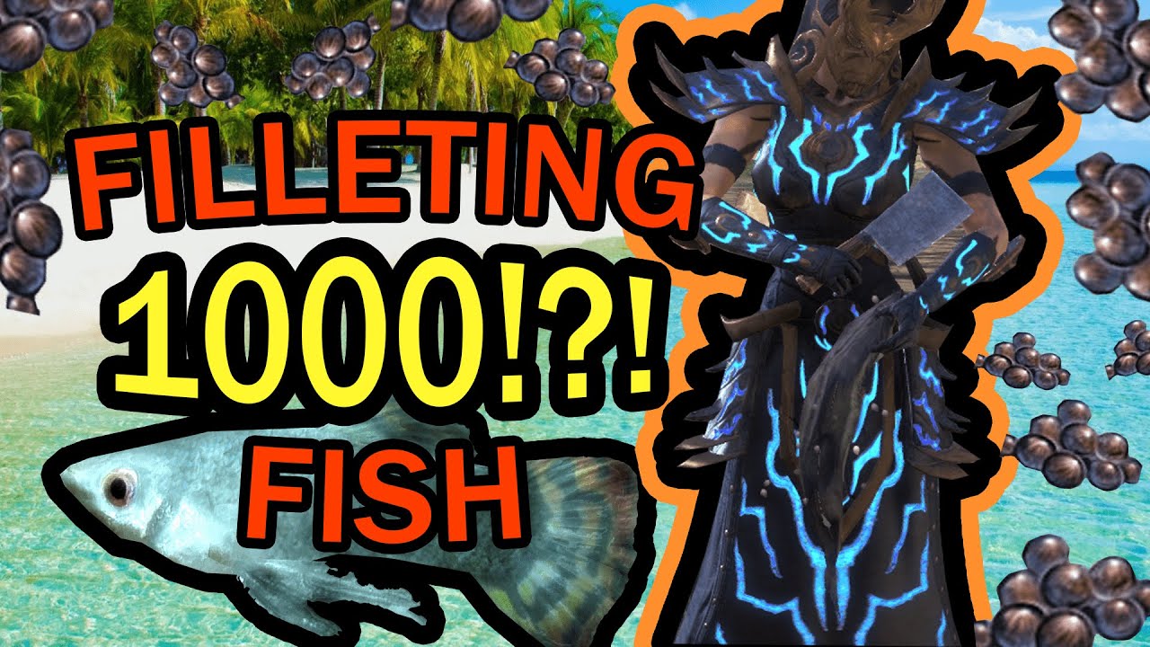 Elder Scrolls Online ESO - Filleting 1000 Fish - Perfect Roe Hunt Time ...