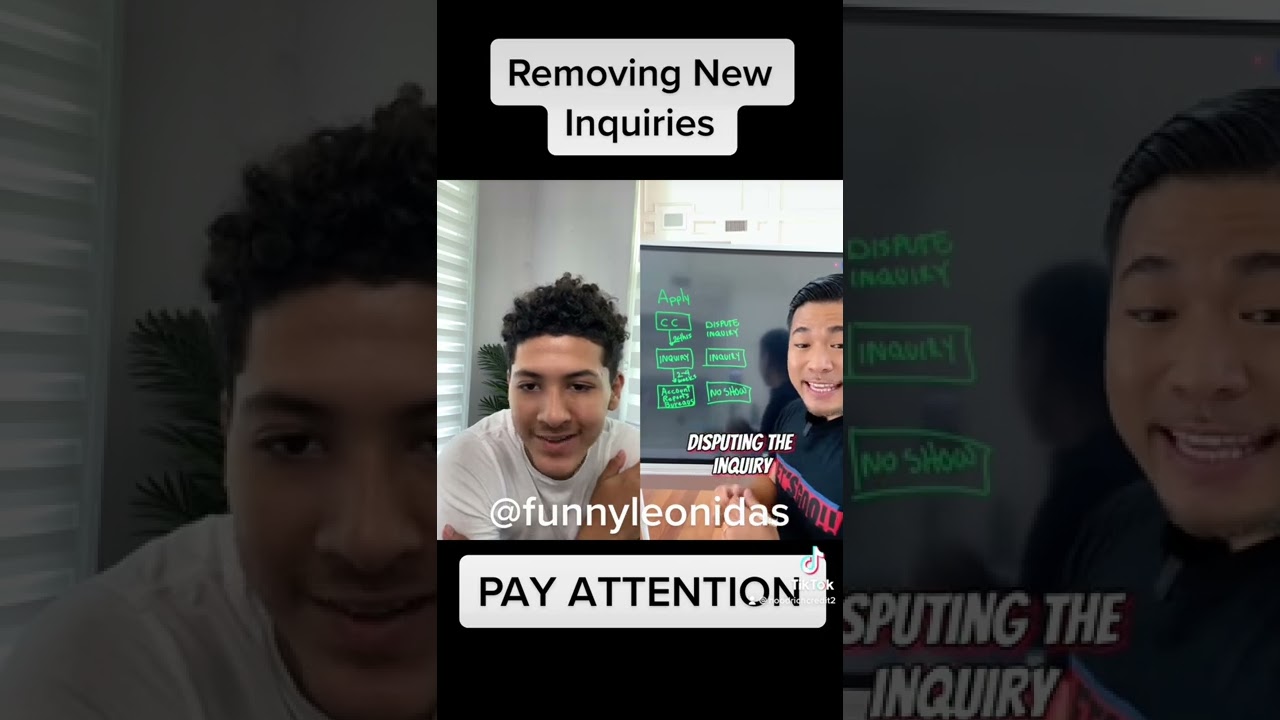 Removing New Inquiries!!! - YouTube