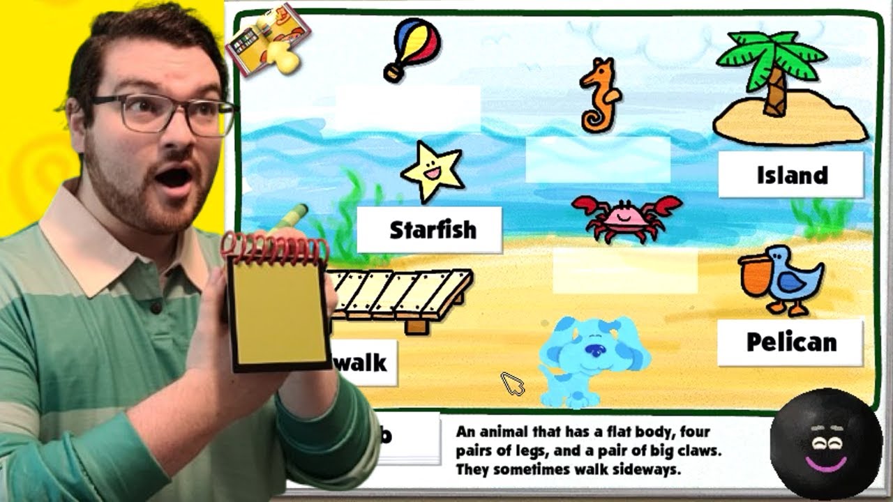 Is This Blue's Clues or SpongeBob | Blues Reading Time Activities - YouTube