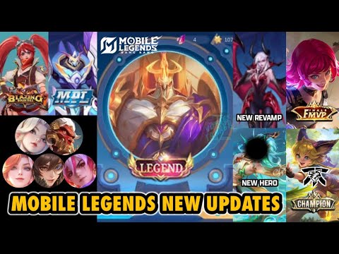 MLBB NEW UPDATES | NEW SKINS | NEW REVAMPED | NEW HERO | NEW EVENTS ...