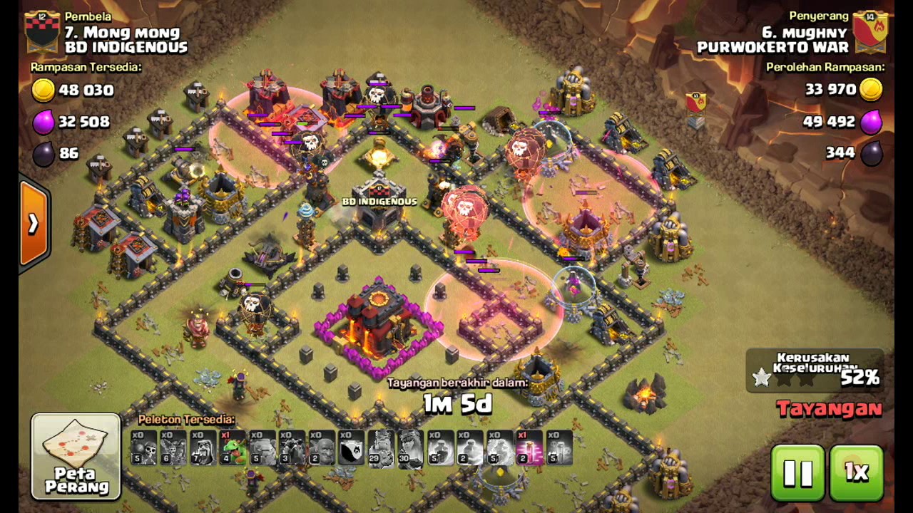 BEST TROOP VIRAL #1 th10 muhny attack GOLALON best of the best attack ...