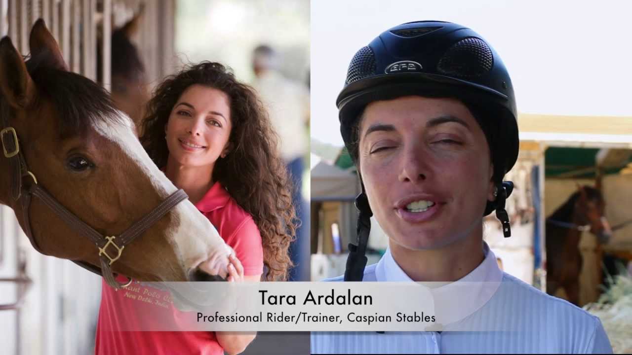 Tara Ardalan shares her love for horses and best care practices - YouTube